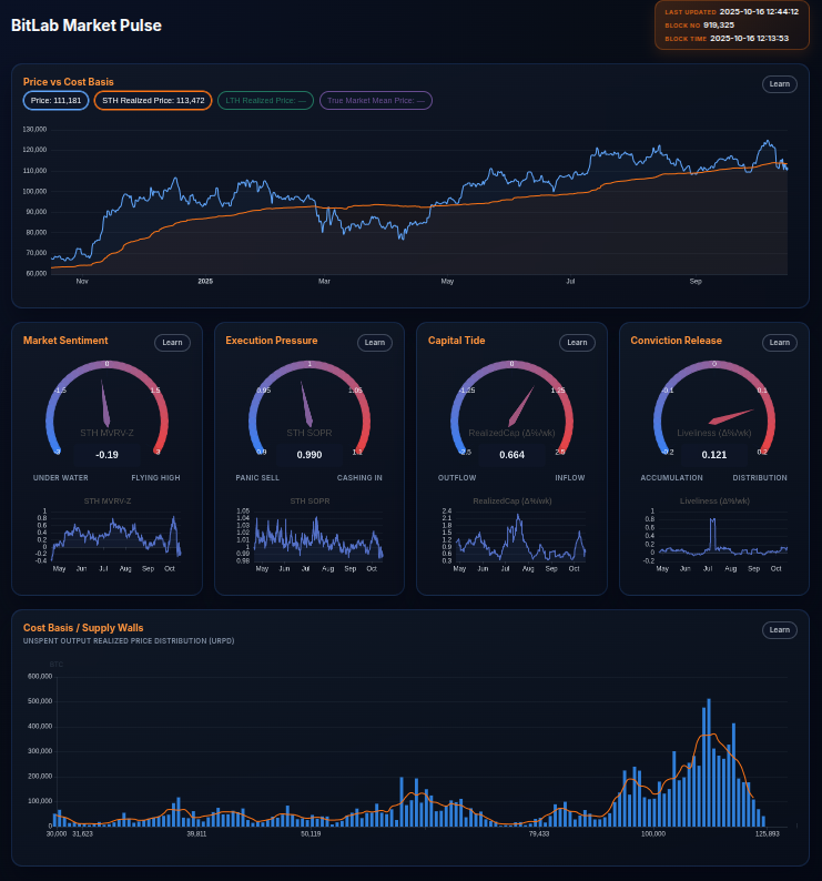 Bitcoin Lab Dashboard Released